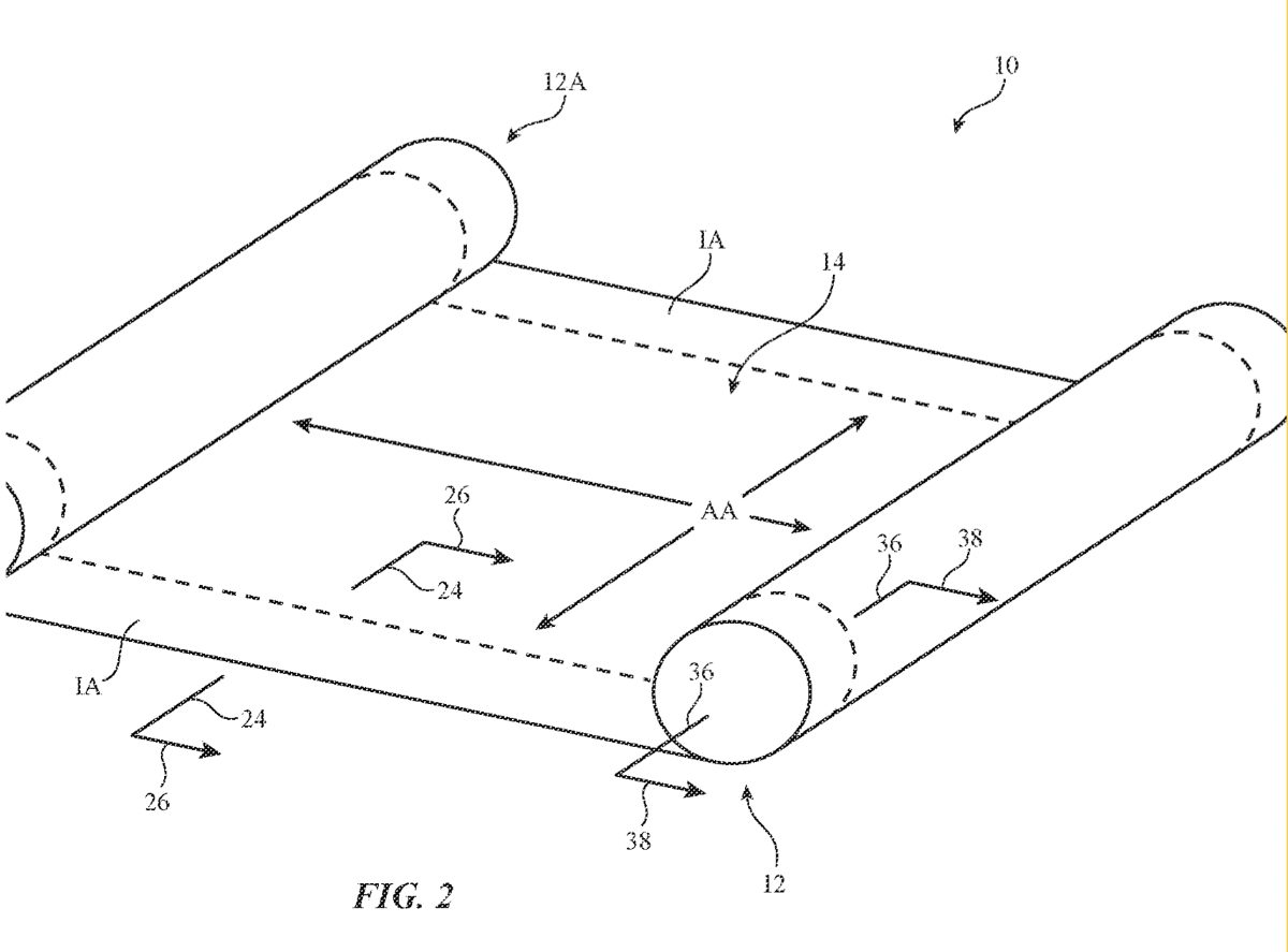 Apple patent for ‘device with flexible display structures’ hints at ...