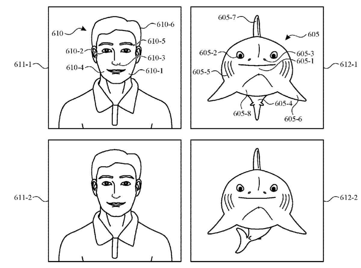 Apple looks into virtual avatar animation based on facial feature ...