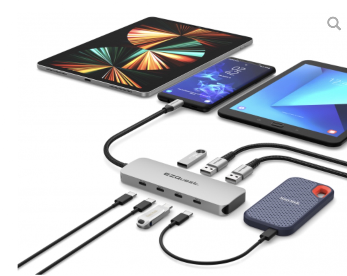 EZQuest Announces USB-C Gen 2 Hub Adapter With Seven Ports - MacTech.com