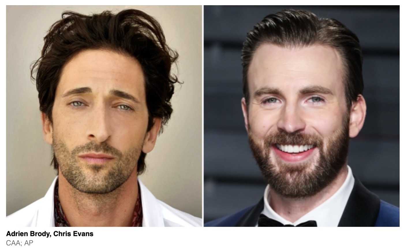 Adrien Brody joins Chris Evans, Ana de Armas in ‘Ghosted’ for Apple TV+ ...