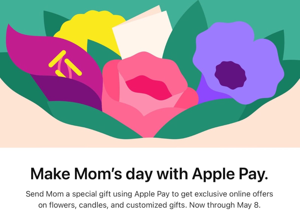 Apple Pay promotion offers Mother’s Day specials - MacTech.com