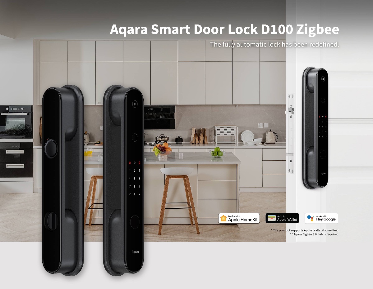 Aqara’s new D100 Zigbee smart lock is Apple HomeKit compatible - MacTech.com