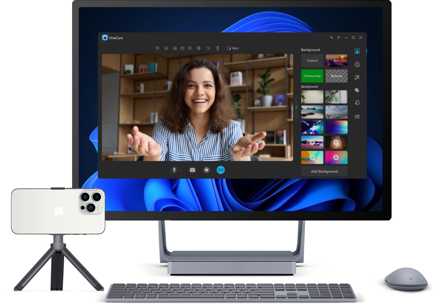FineCam brings Apple’s Continuity Camera to Windows systems, as well as ...