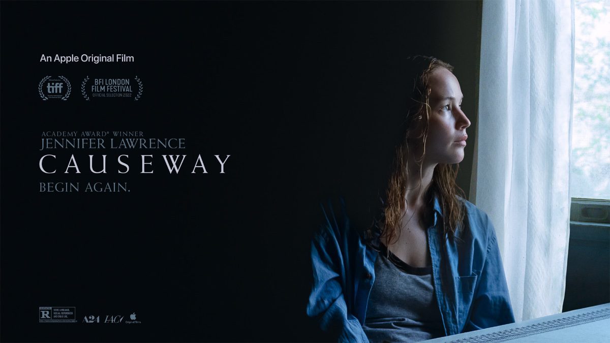 Apple Original Films, A24 debut trailer ‘Causeway’ starring Jennifer ...