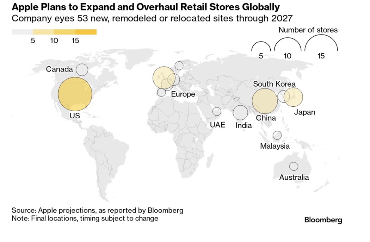 More details on Apple plans for retail store expansion, renovation ...