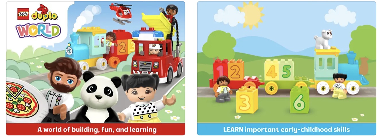 LEGO DUPLO WORLD + is available at Apple Arcade for the iPhone and iPad ...