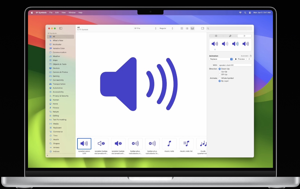 Apple introduces SF Symbols 5 for developer with over 5,000 symbols ...