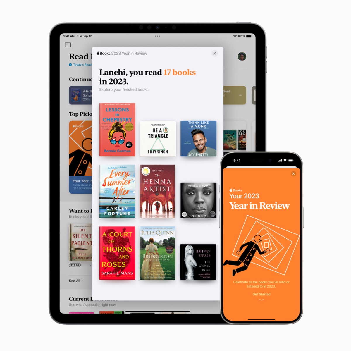 Apple unveils the top books of 2023 and a new Year in Review experience ...