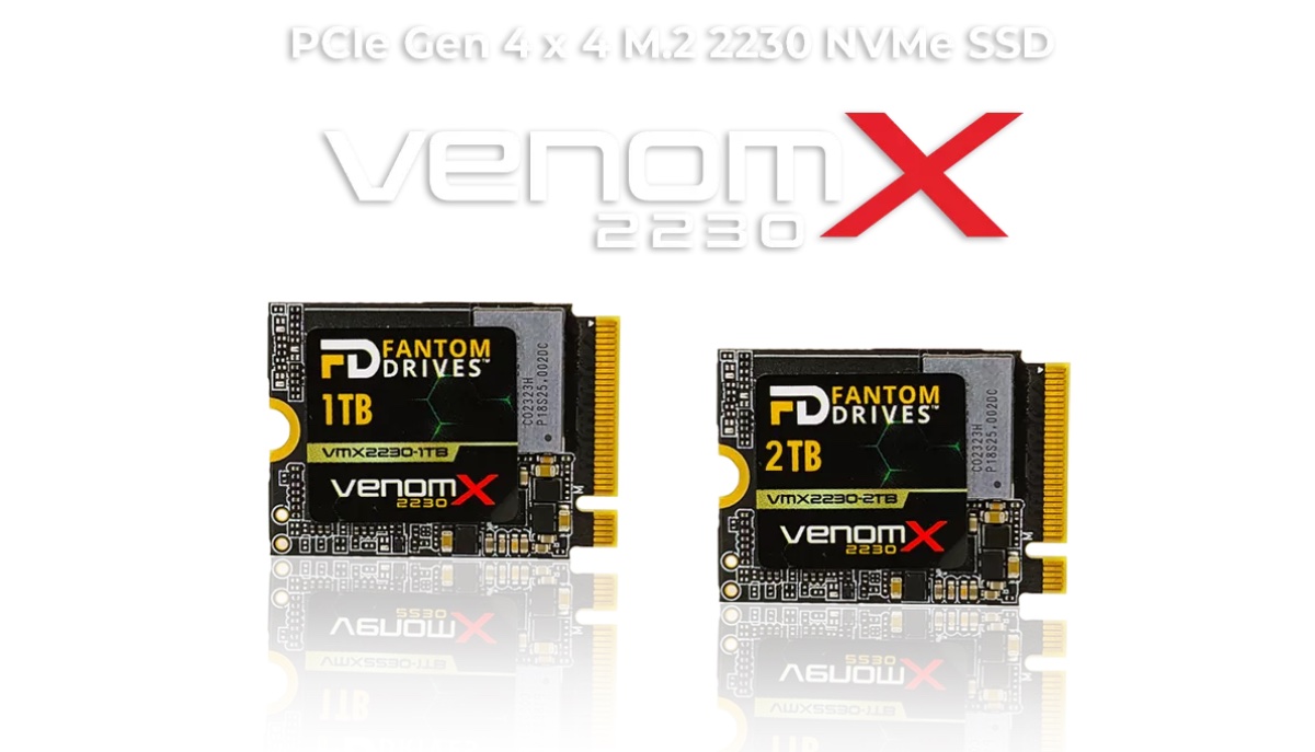 Fantom Drives Unveils VENOMX NVMe SSD Drives - MacTech.com
