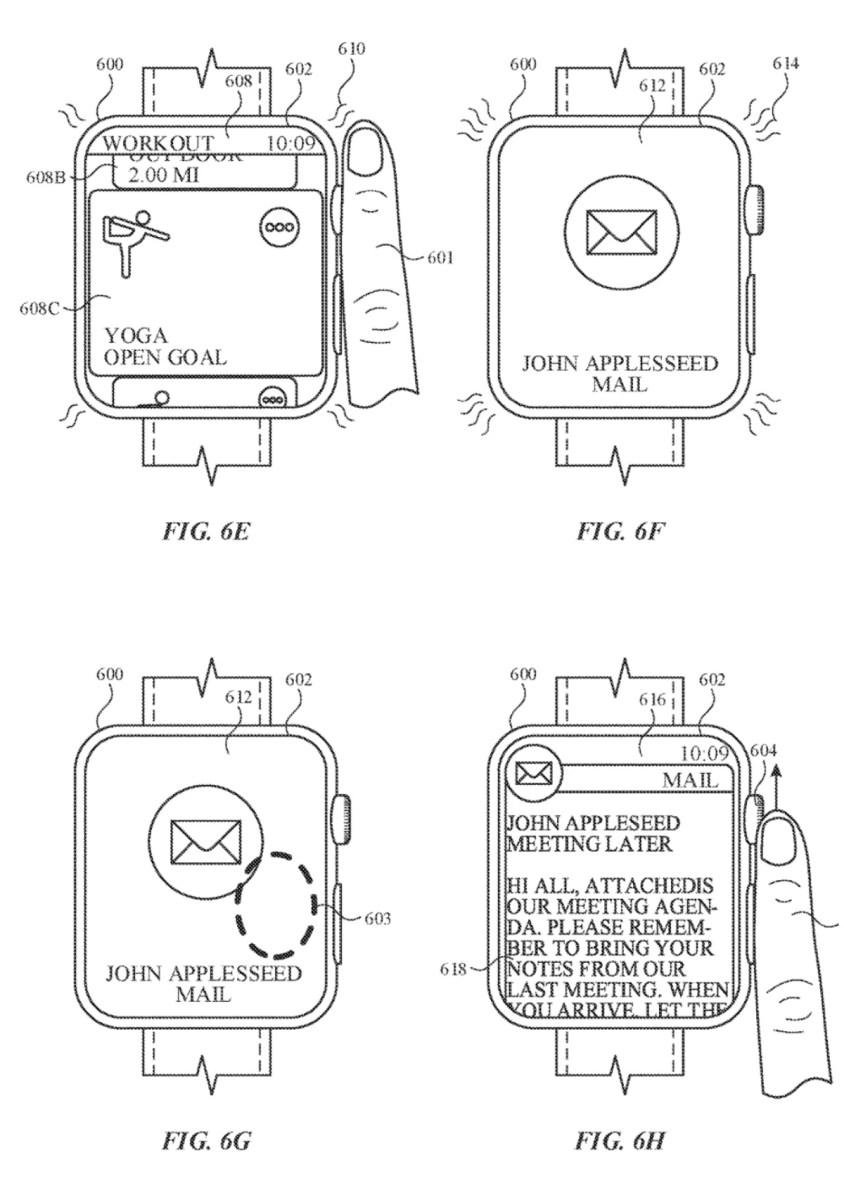 Apple devices could one day provide haptic feedback based on the type ...