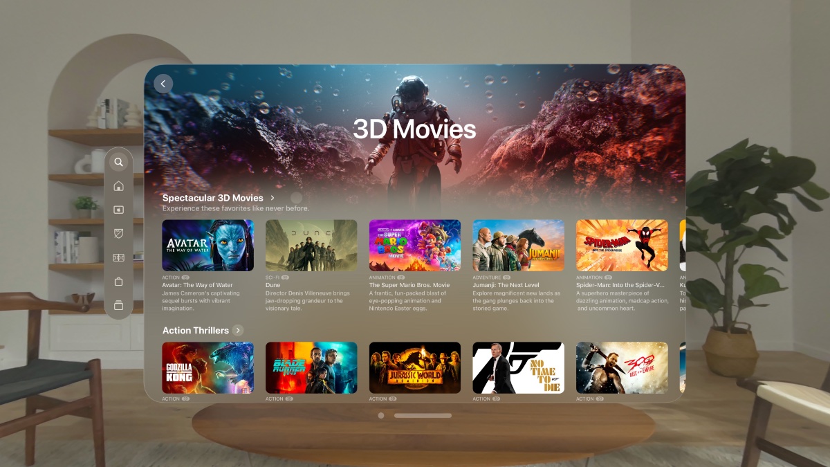 Apple says there are more than 250 3D movies available for the Vision Pro - MacTech.com