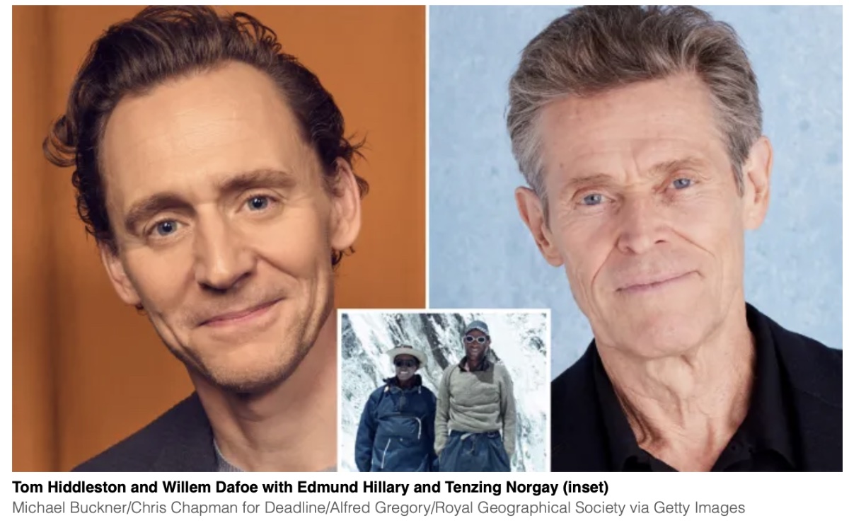 Apple lands worldwide rights to ‘Tenzing’ film with Tom Hiddleston ...