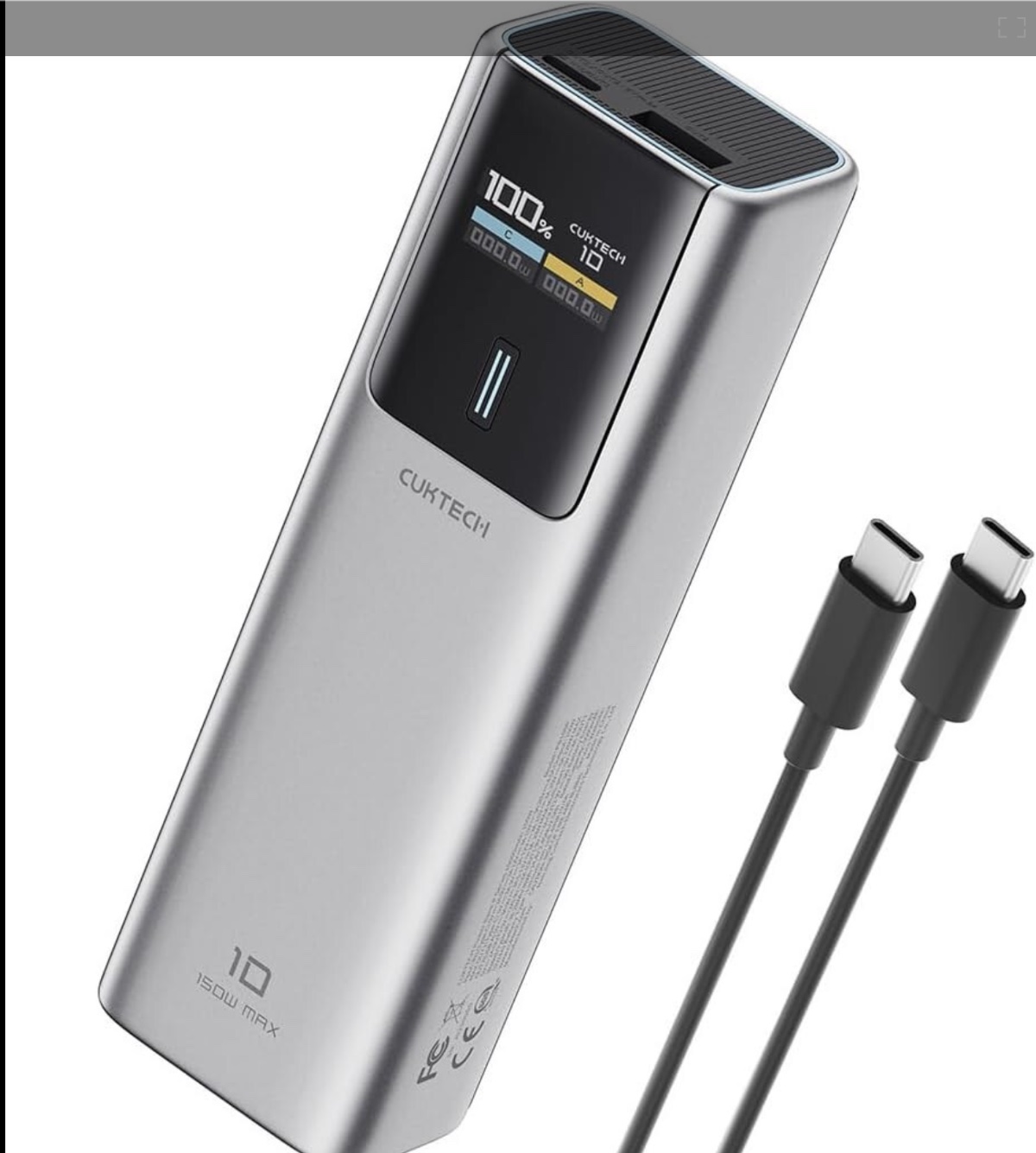 CUKTEK unveils new power charging bank, the CUKTECH 10 - MacTech.com