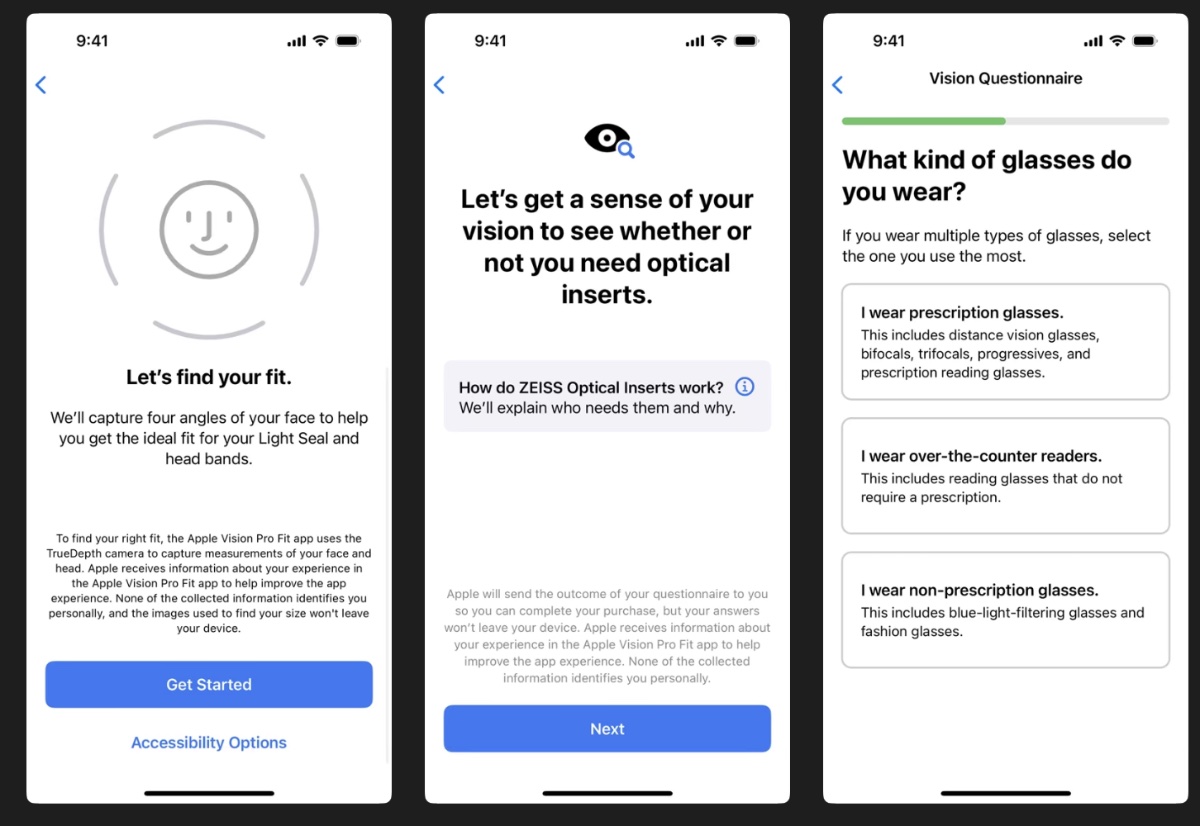 Apple releases Apple Vision Pro Demo Fit app for the iPhone - MacTech.com