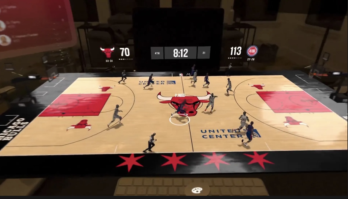 NBA Apple Vision Pro app now offers a Tabletop view - MacTech.com