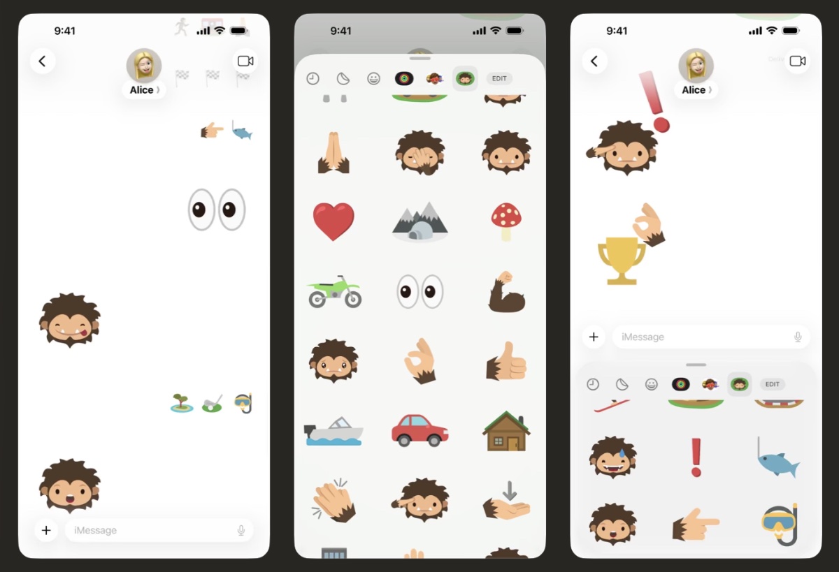 Apple releases free ‘Sneaky Sasquatch’ iMessage pack - MacTech.com