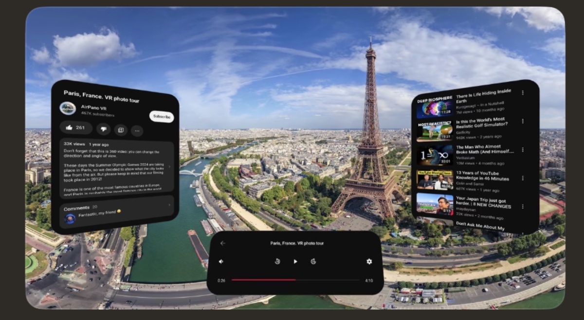 Official YouTube app comes to the Apple Vision Pro - MacTech.com