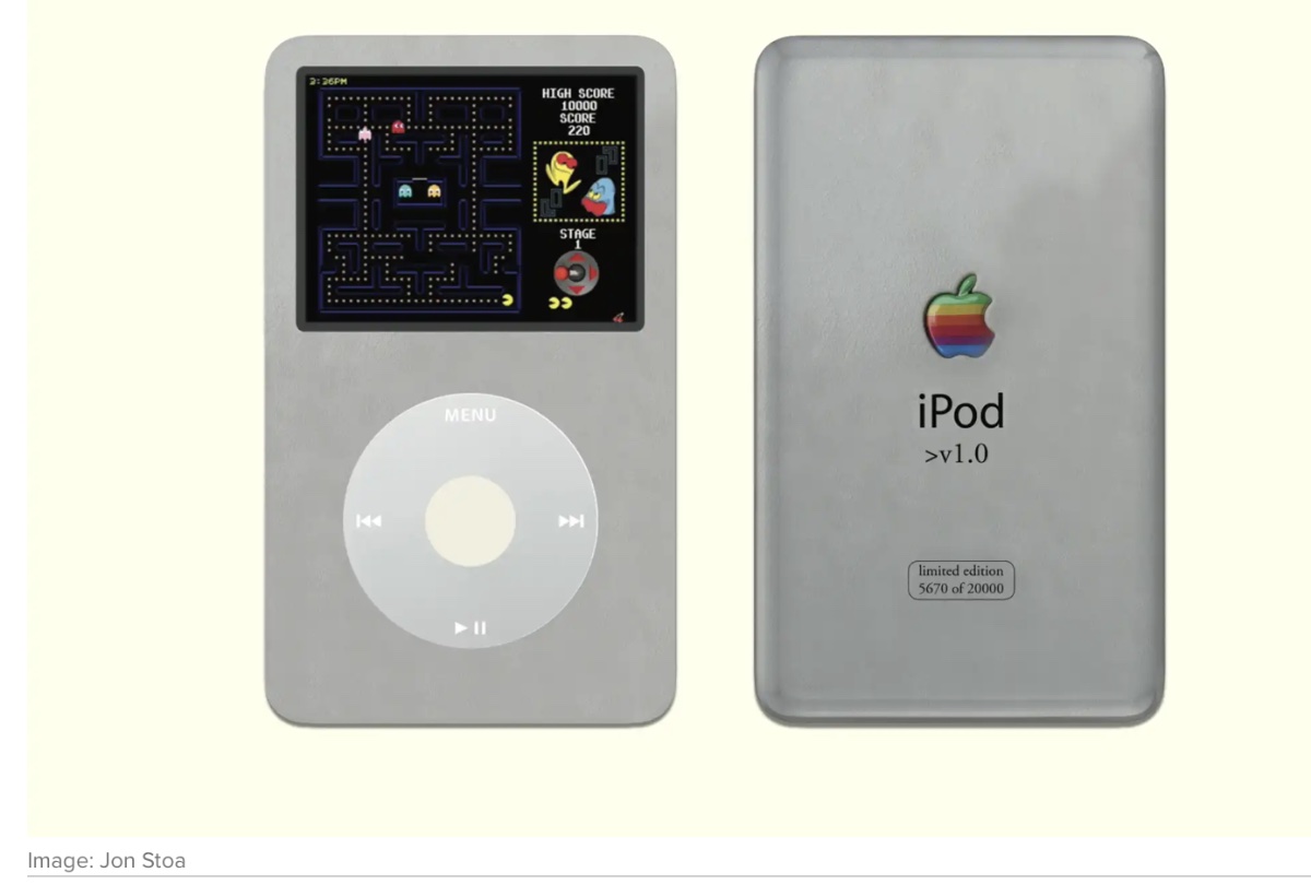 Former Apple designer shows what a proposed ‘iPod retro’ would look ...