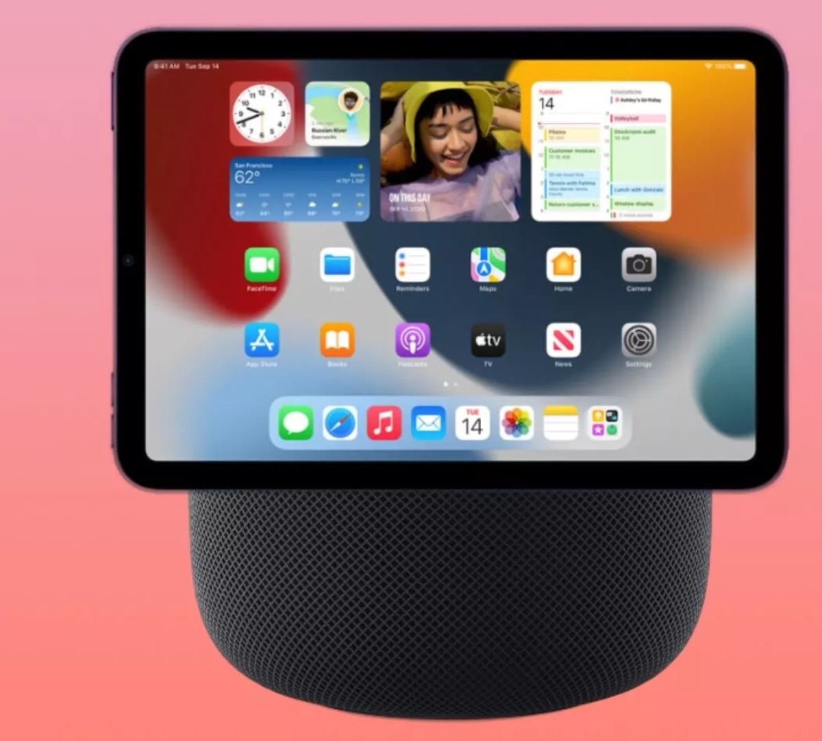 The rumored ‘HomePad’ may offer a magnetic snap-to-wall feature ...