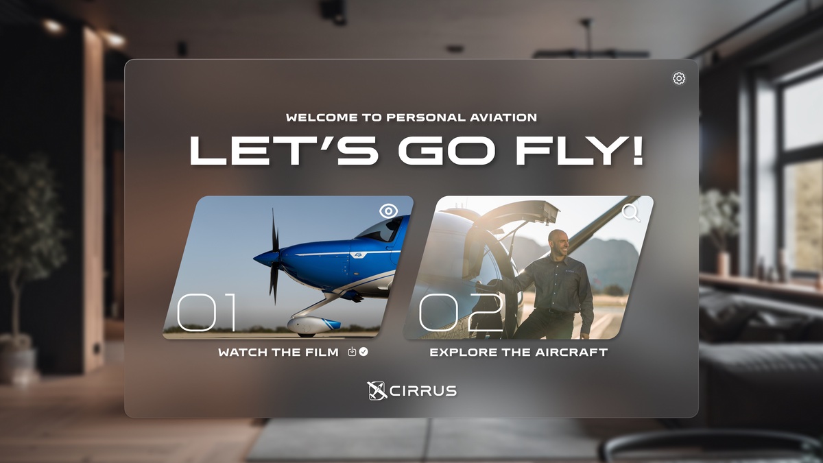 Cirrus launches ‘Let’s Go Fly!’ Immersive Apple Vision Pro Flight ...